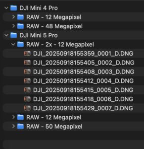 DJI Mini 5 Pro Vs. Mini 4 Pro: Compare The RAW Files Yourself!